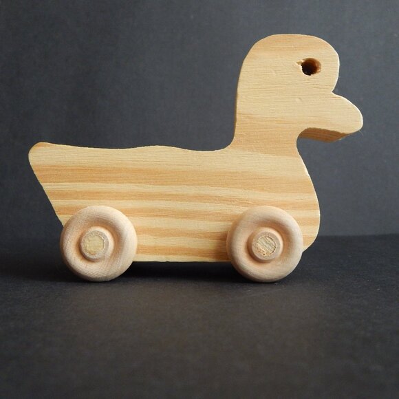 Toys | Vintage Wooden Duck Toy | Poshmark